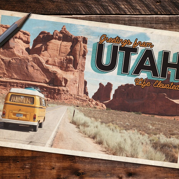 Utah Postcards - Etsy
