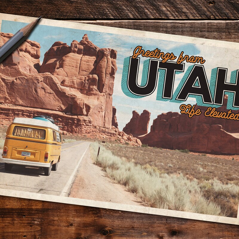 Utah Postcards - Etsy