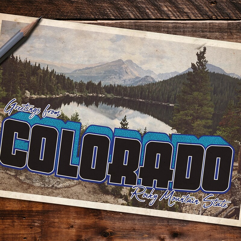 Colorado Postcards - Etsy