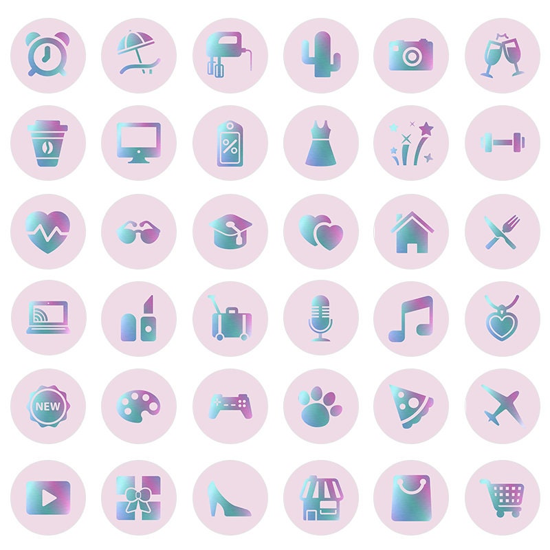 Instagram Stories Highlight Icons Unicorn Cover Icons - Etsy