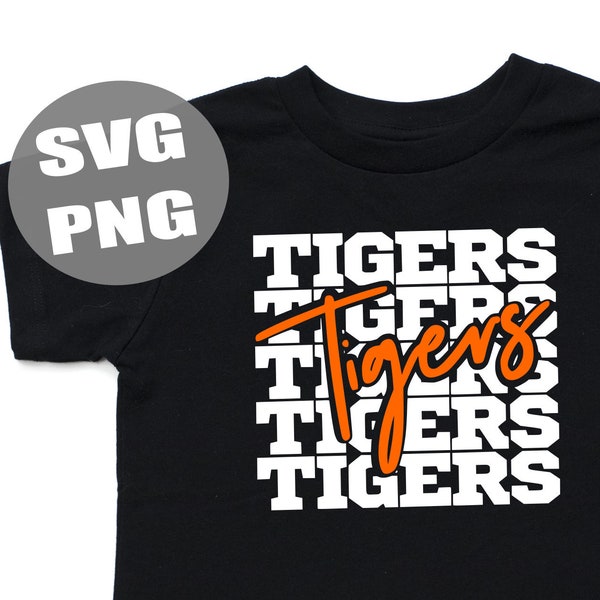 Tigers School Shirt - Etsy
