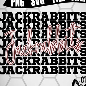 Jackrabbits SVG, Jackrabbit PNG - Etsy