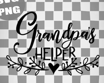 Papa's Helper SVG PNG Design | Etsy