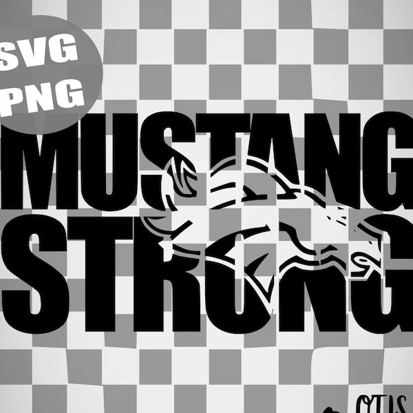 Mustang Svg - Etsy
