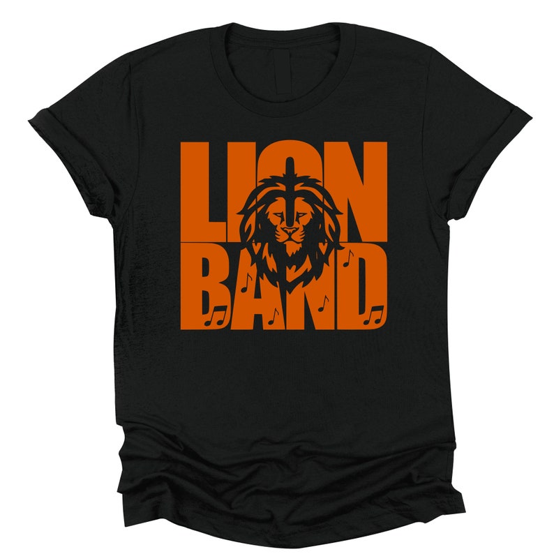 Lion Band SVG Lions Band PNG - Etsy