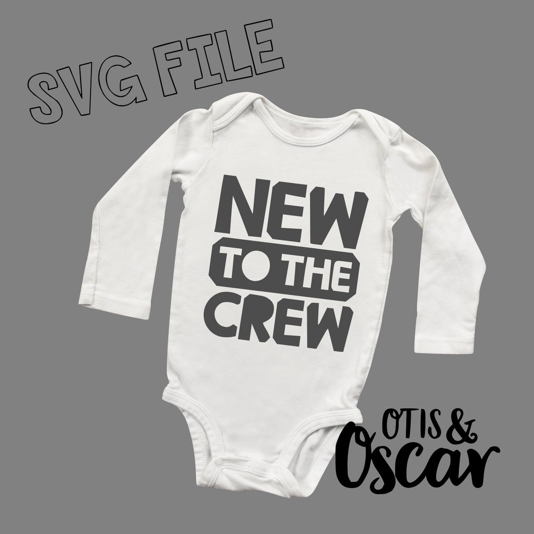 New to the Crew SVG New Baby File Pregnancy Announcement - Etsy