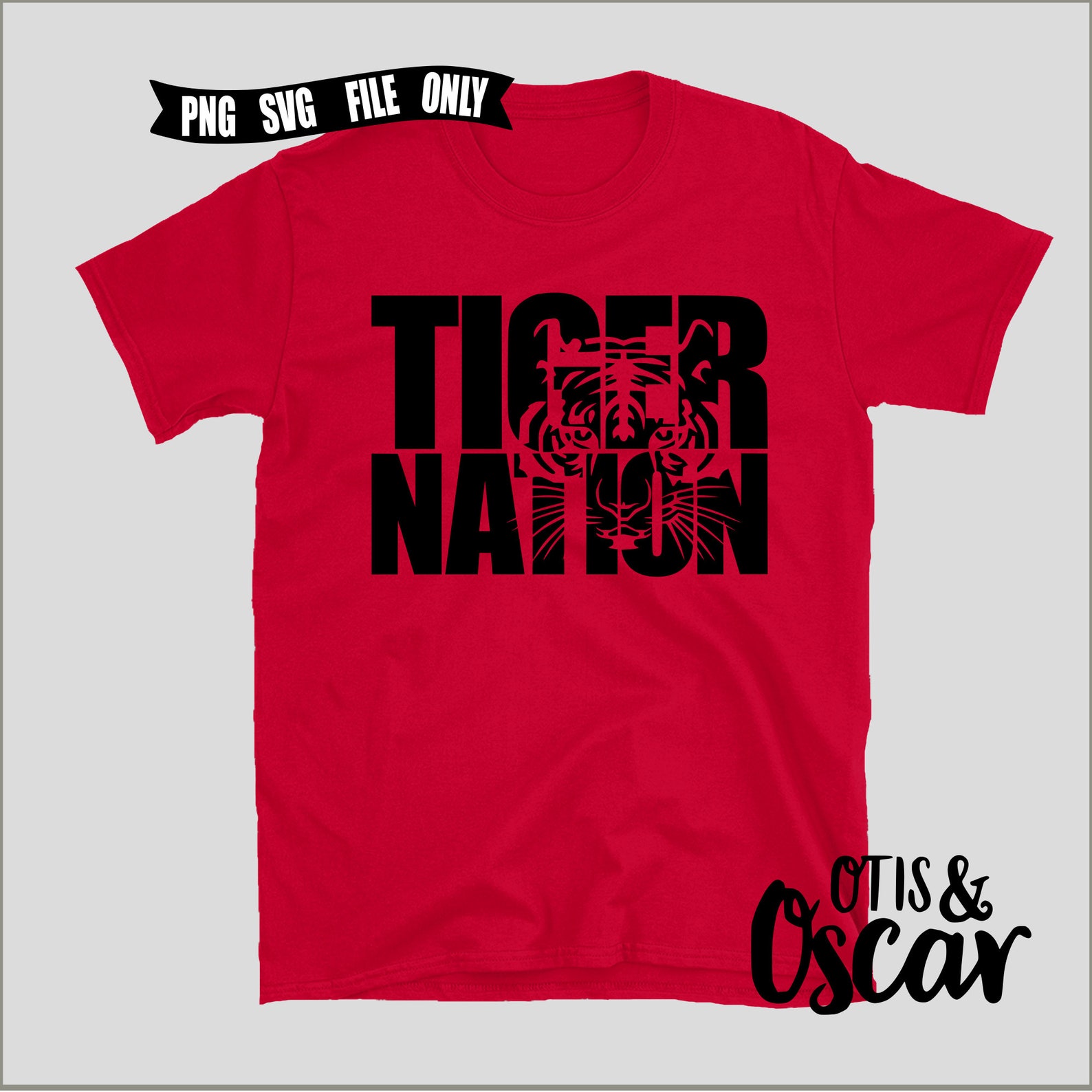 Tiger SVG, Tiger Nation PNG - Etsy