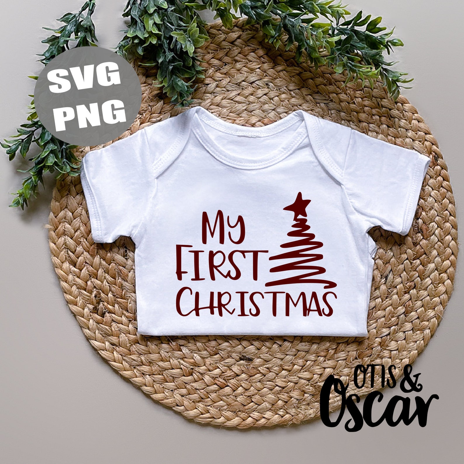 Baby's First Christmas My 1st Christmas SVG - Etsy