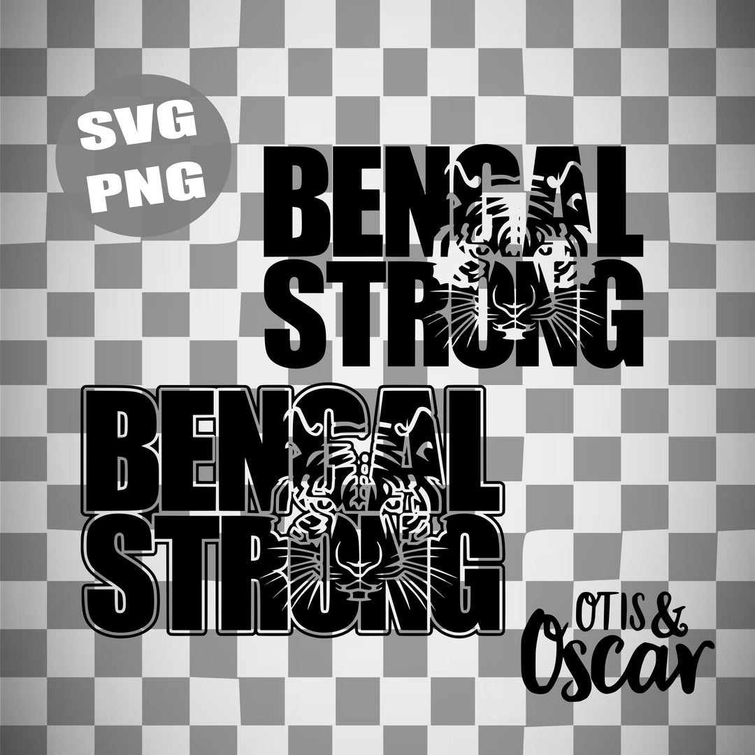 Bengal Strong SVG, Bengals SVG, Bengal PNG - Etsy