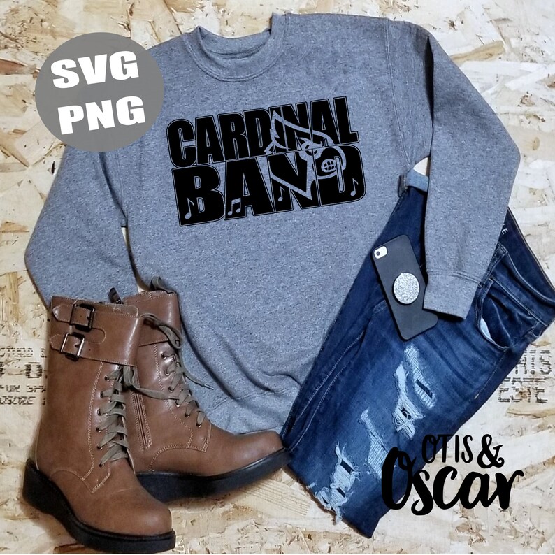 Cardinal Band SVG, High School PNG - Etsy