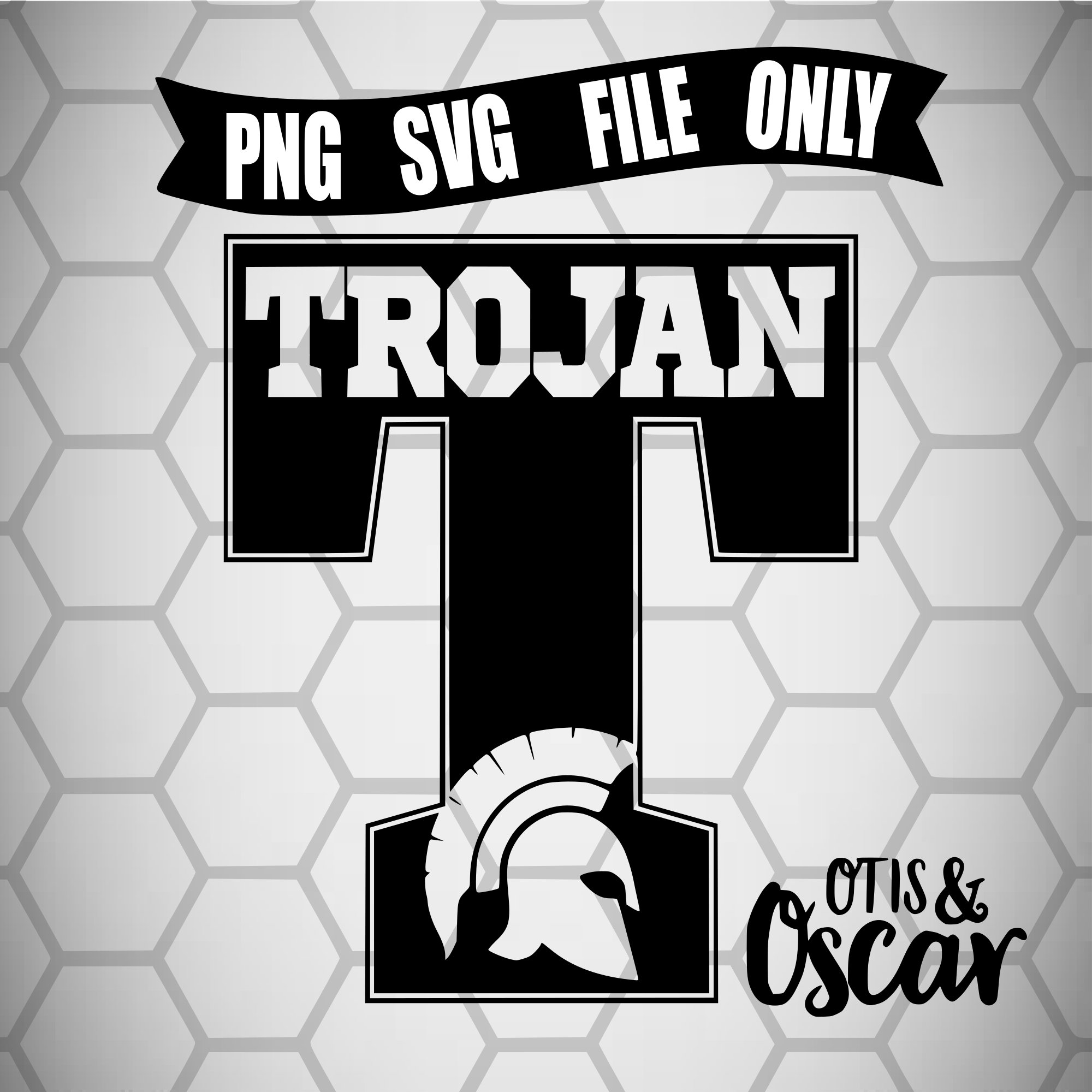 Trojan High School Mascot, Trojan Shirt Design - Etsy