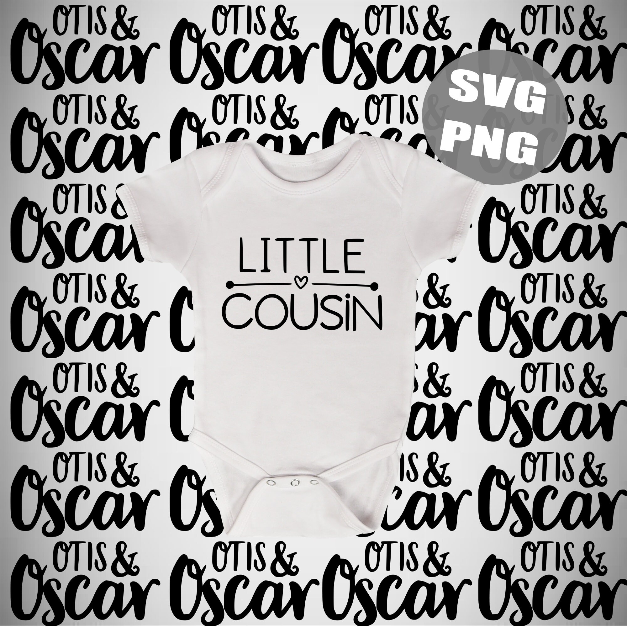 Big Cousin Little Cousin Cousin Set PNG SVG | Etsy