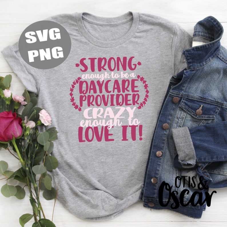 Daycare Provider SVG Babysitter PNG Gift for Babysitter | Etsy