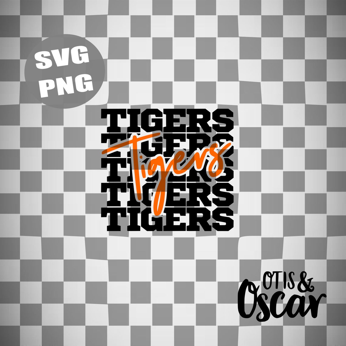 Tigers School Spirit Shirt Design SVG PNG | Etsy