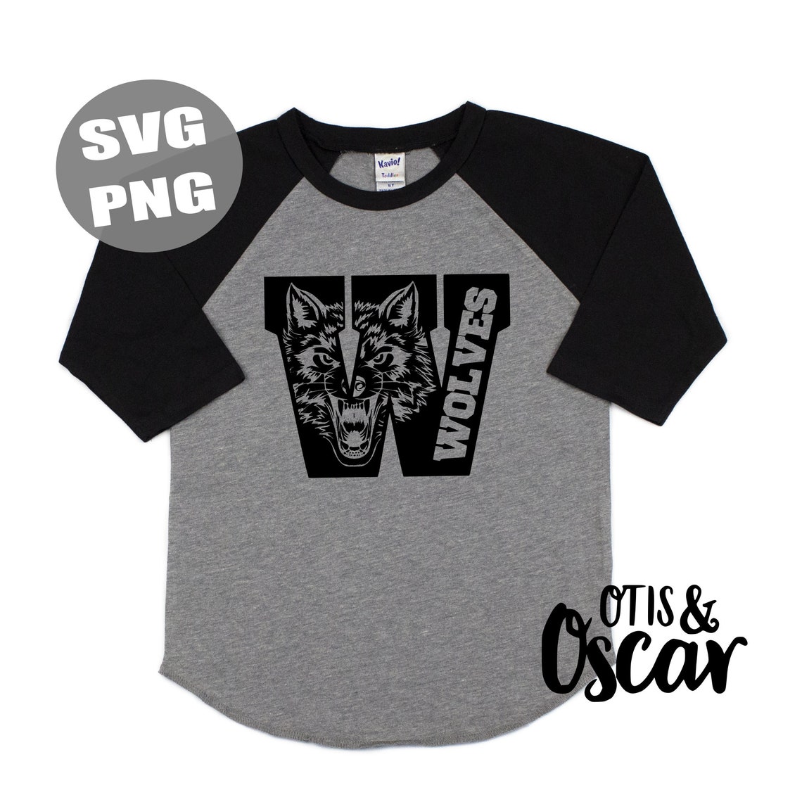 Wolves High School Mascot SVG PNG | Etsy