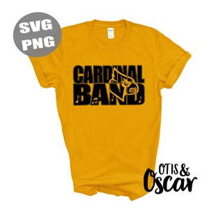 Cardinal Band SVG, High School PNG - Etsy