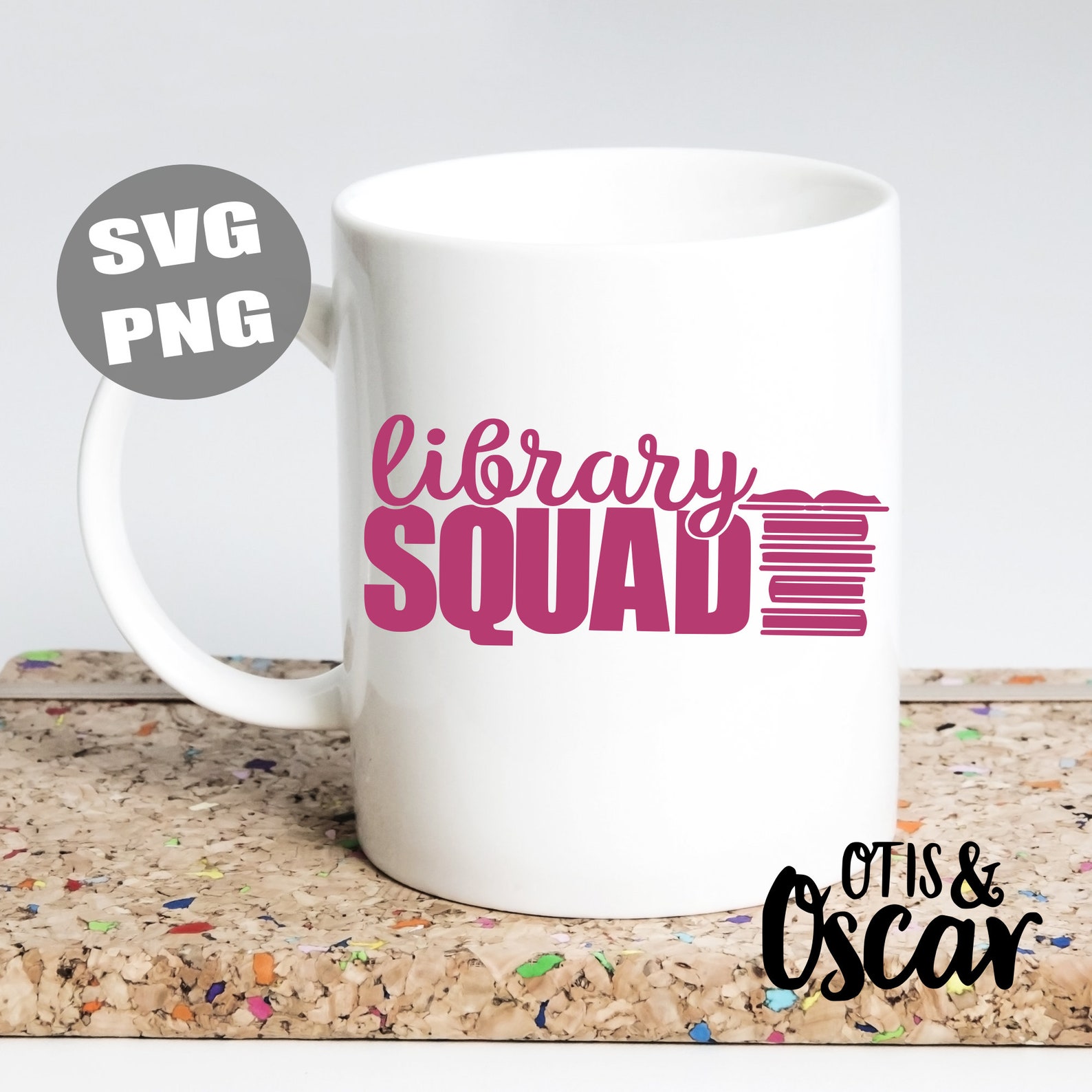 Library Squad, Back to School, Reading Program SVG PNG - Etsy
