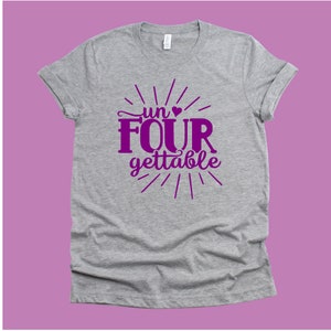 Fourth Birthday Shirt SVG PNG - Etsy