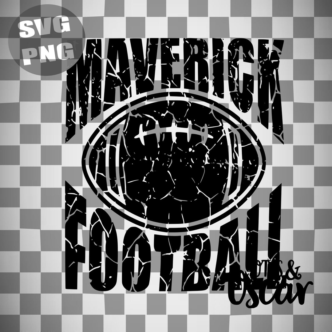 Maverick Football SVG, Maverick Football PNG Shirt Design - Etsy