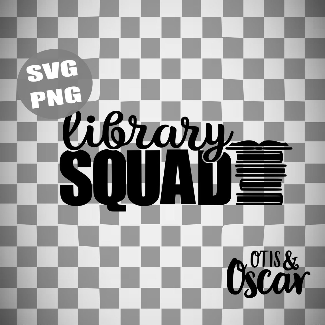 Library Squad Back to School Reading Program SVG PNG - Etsy
