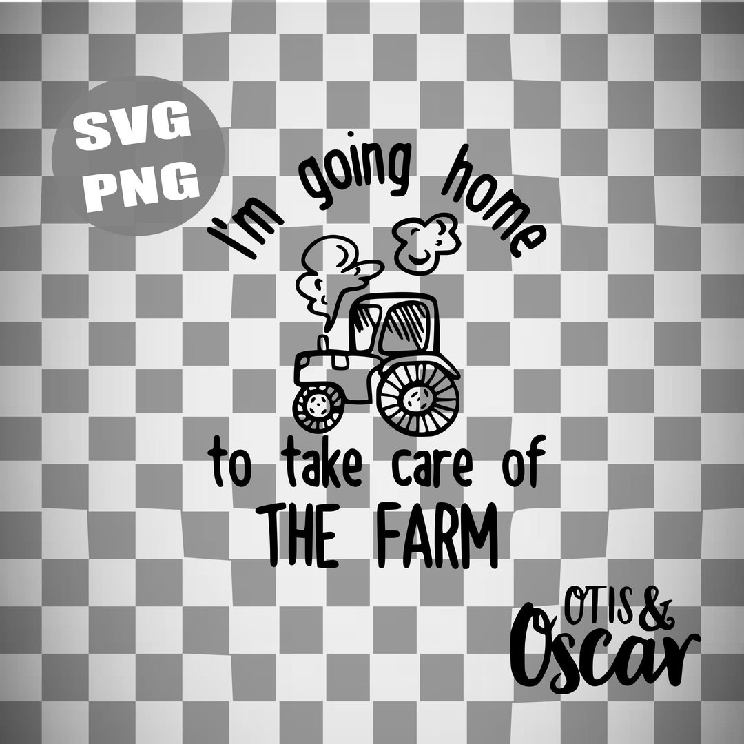 New Farm Baby SVG, Going Home to Take Care of the Farm, New Baby - Etsy