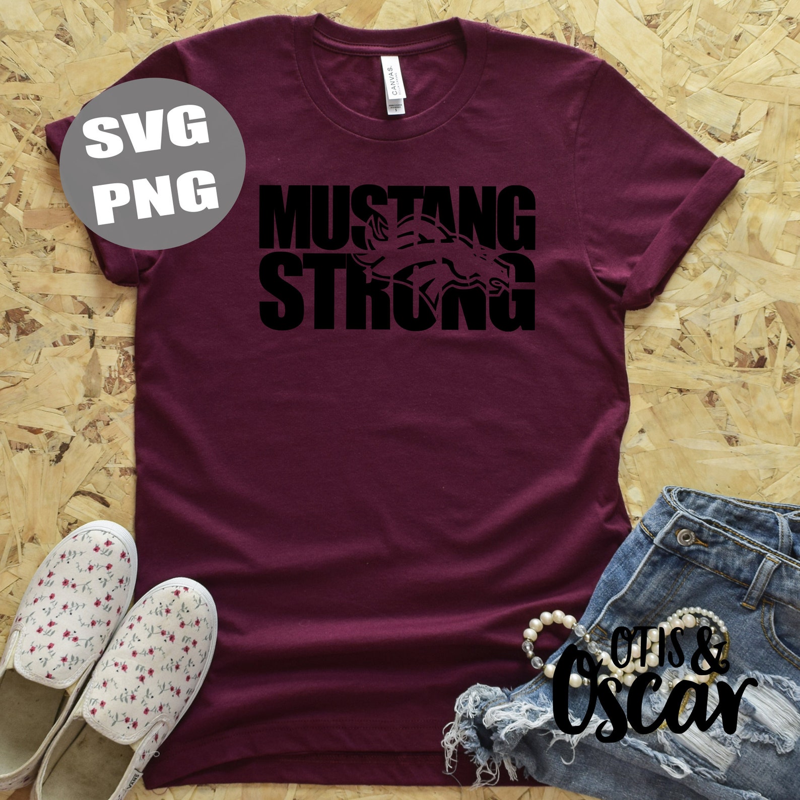 Mustang SVG, Mustang STRONG PNG - Etsy
