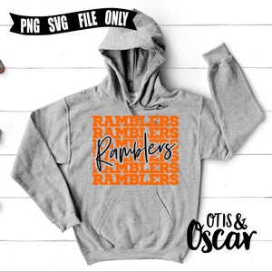 Rambler SVG, Ramblers PNG - Etsy