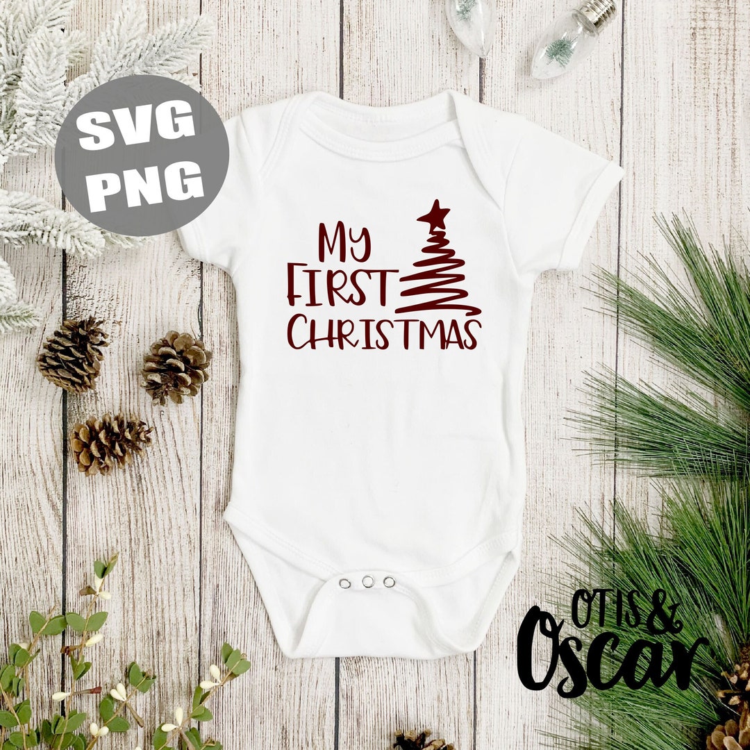 Baby's First Christmas, My 1st Christmas SVG - Etsy