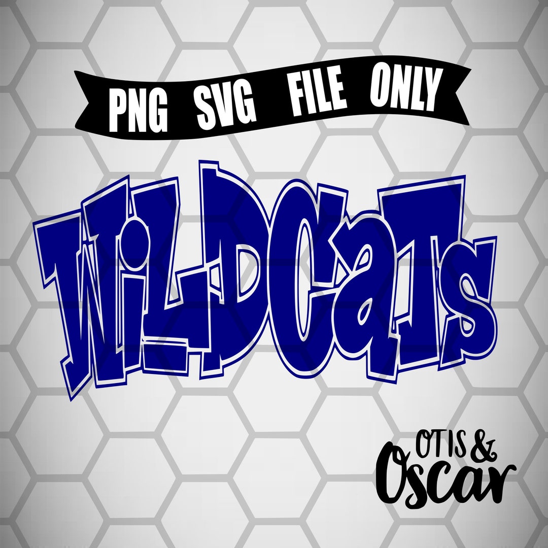 Wildcats SVG, Wildcat Graffiti PNG Trendy Wildcat High Schoo Shirt - Etsy