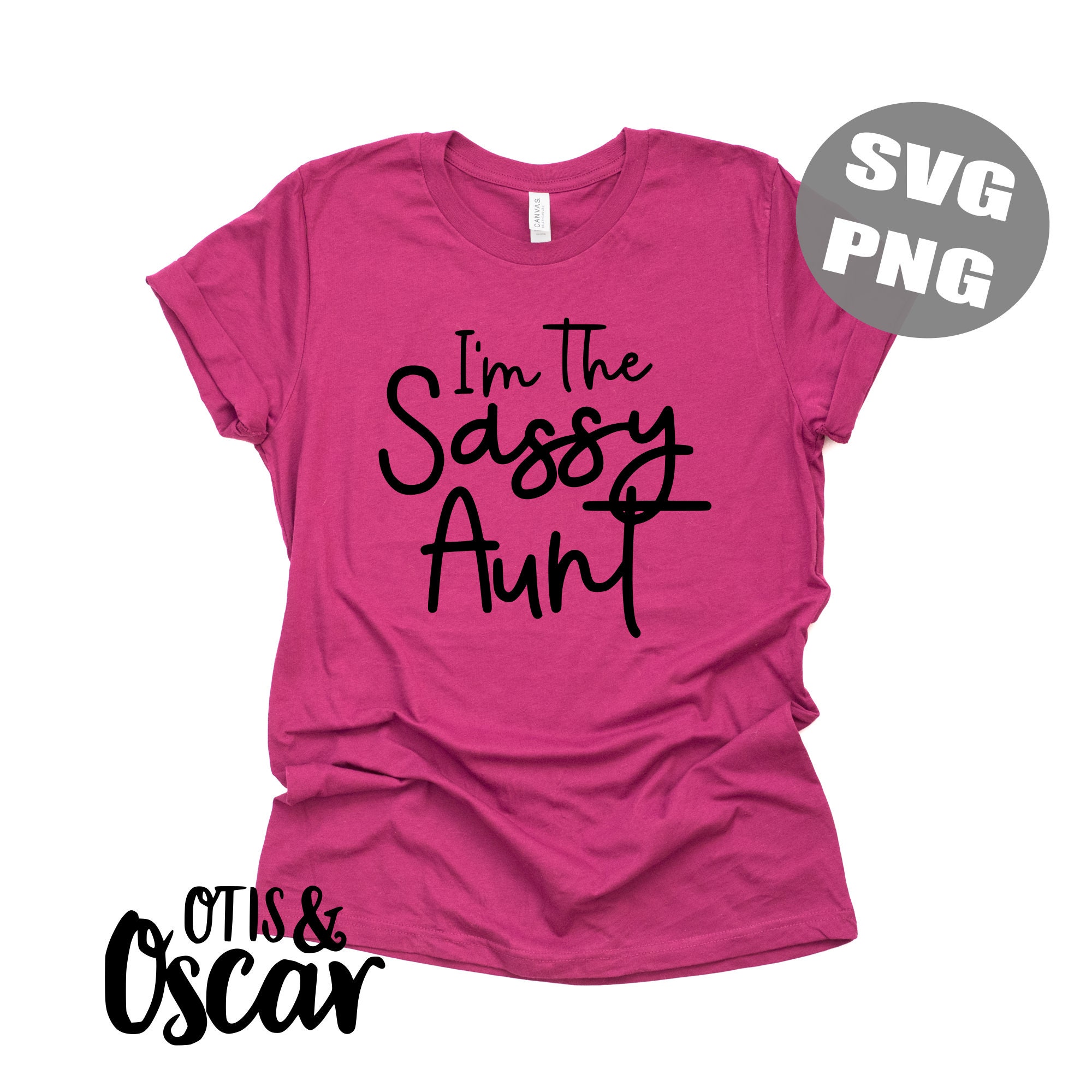 Sassy Aunt Set PNG SVG, Sassy Niece - Etsy