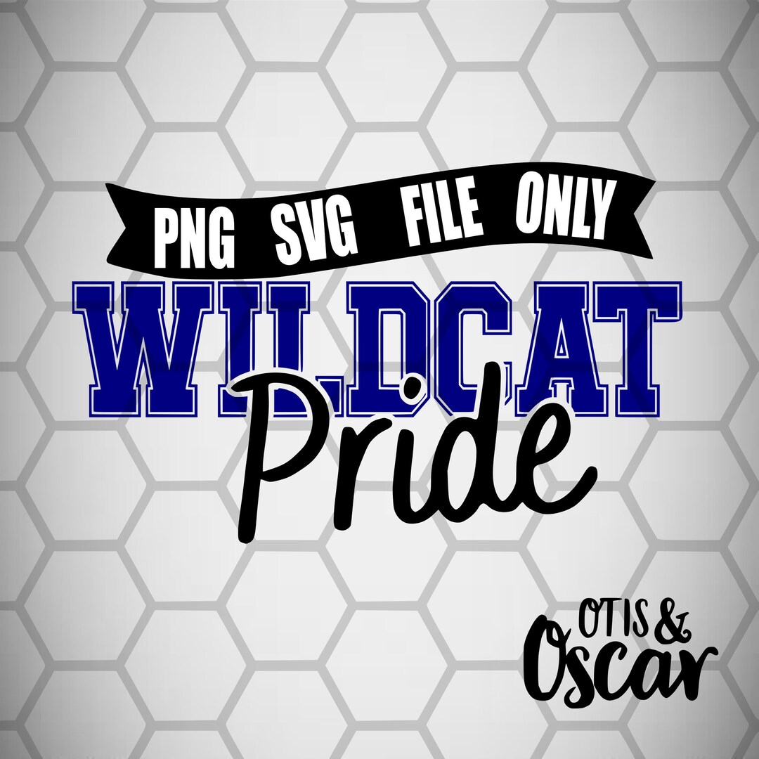 Wildcat Pride SVG PNG - Etsy