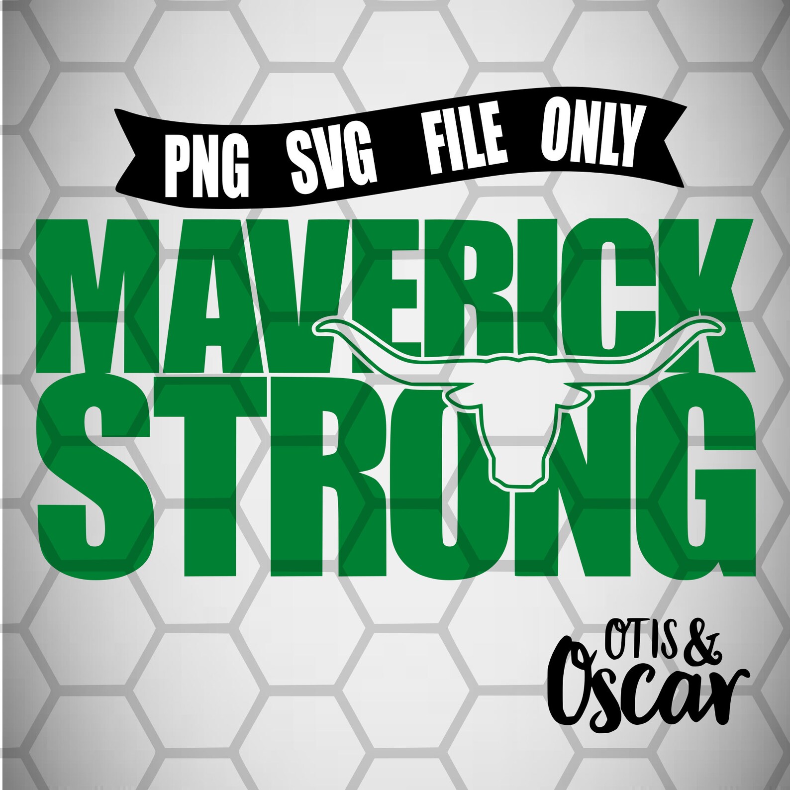 Maverick Strong Highschool SVG Maverick Football PNG - Etsy
