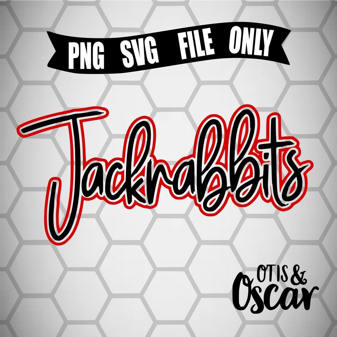 Jackrabbits SVG, Jackrabbits PNG - Etsy