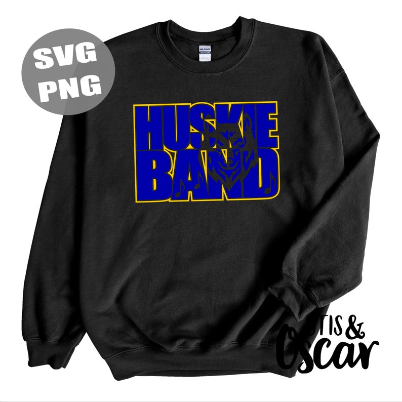 Huskie Band SVG, Huskies Band PNG - Etsy