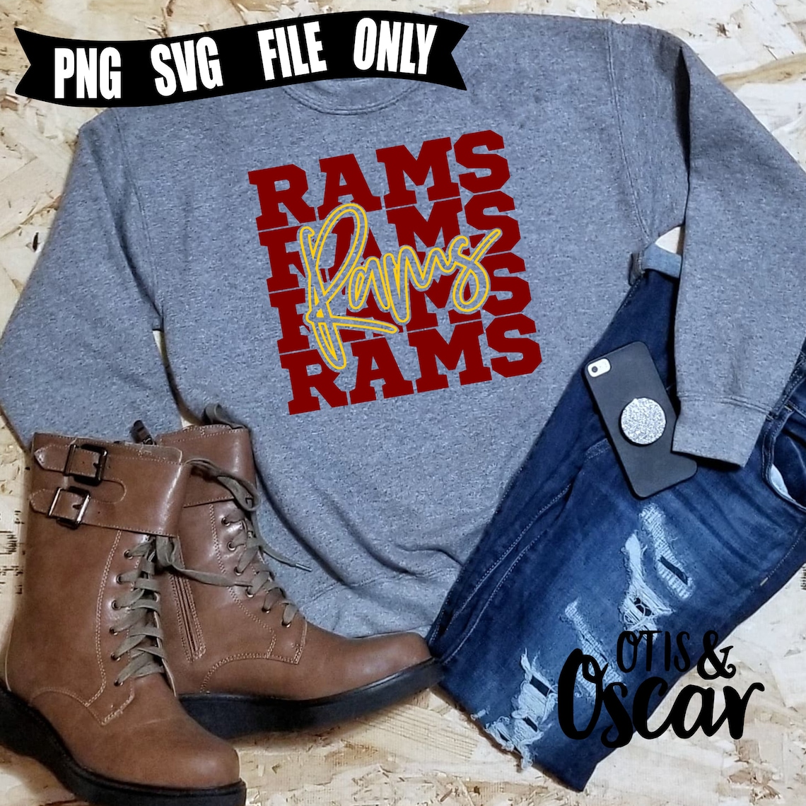 Rams SVG Ram PNG High School Spirit Shirt - Etsy