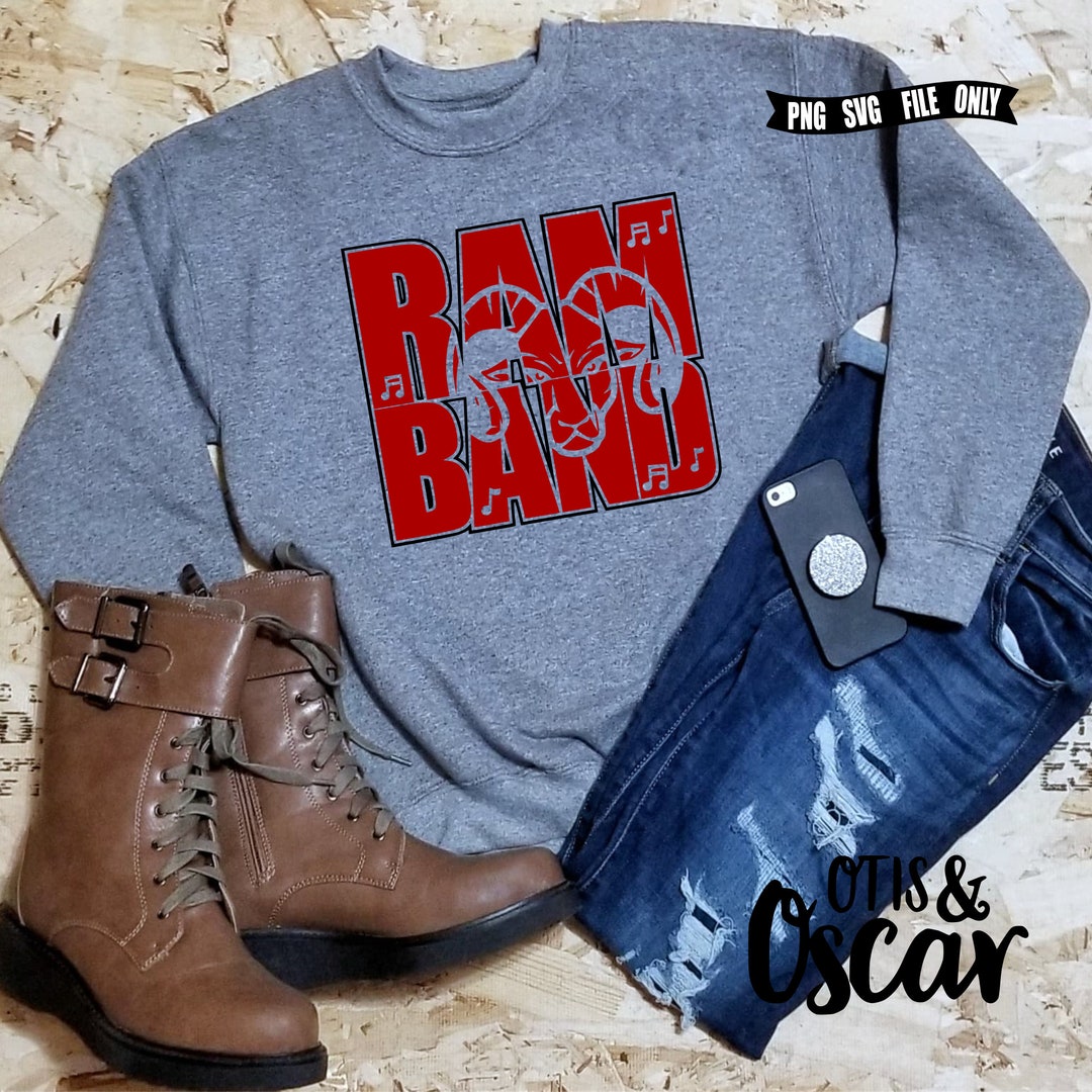Ram Band SVG, Rams Band PNG - Etsy