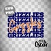 Grizzlies SVG Grizzly PNG - Etsy