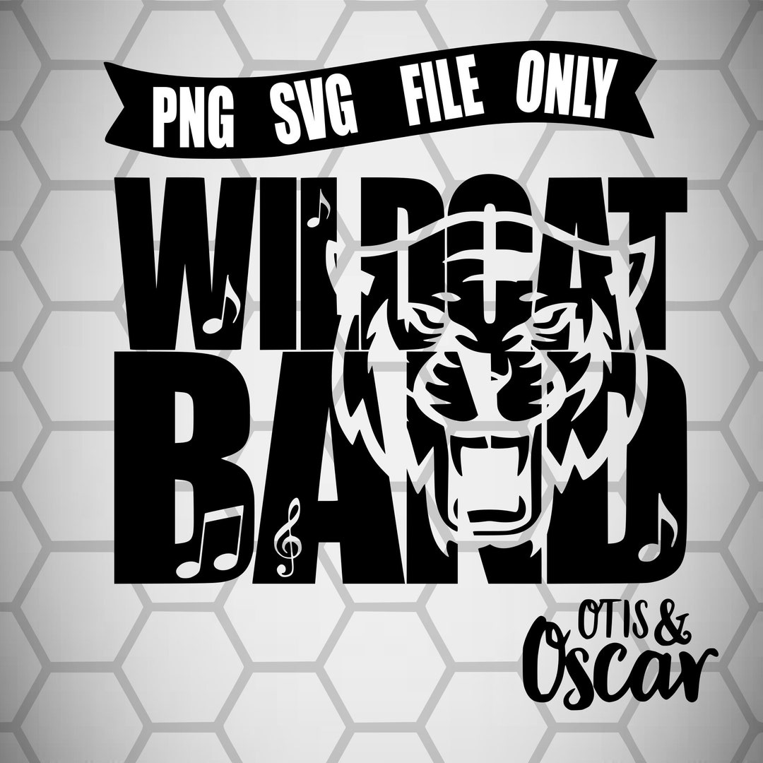 Wildcat Marching Band SVG, Wildcats PNG - Etsy