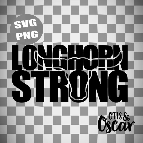 Longhorn Svg - Etsy