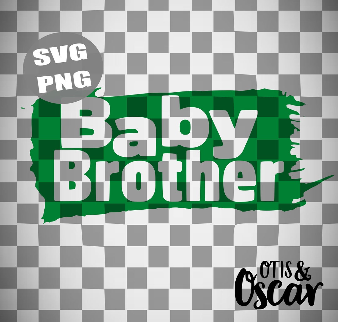 Baby Brother SVG PNG - Etsy