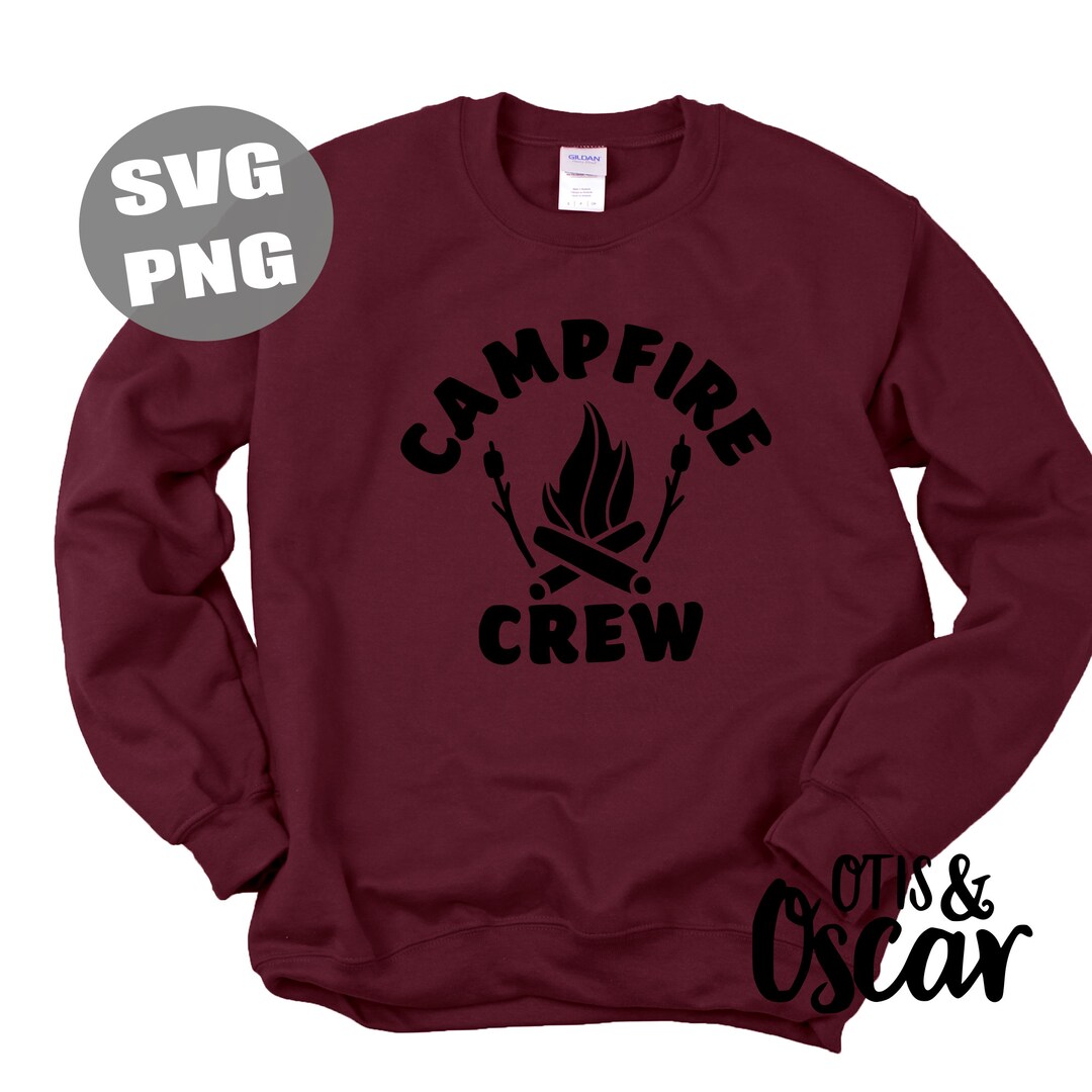 Campfire Crew, Camping SVG PNG - Etsy