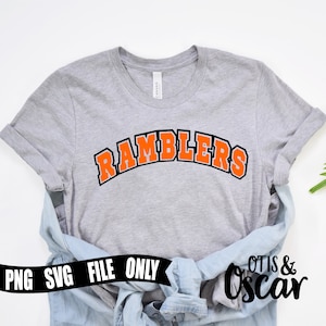Ramblers SVG, Rambler PNG - Etsy