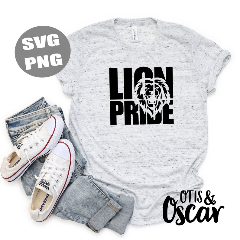 Lion Pride PNG SVG, Lions High School - Etsy