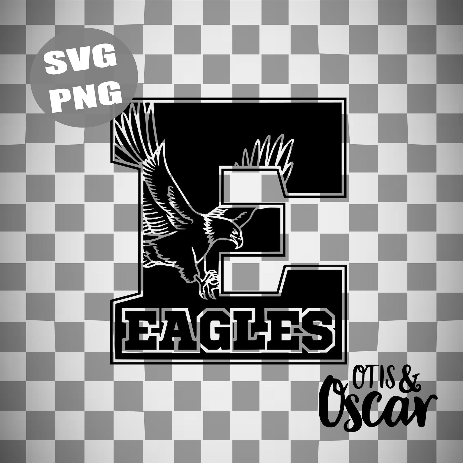 Eagles Shirt Design SVG, Eagle Mascot High School PNG - Etsy