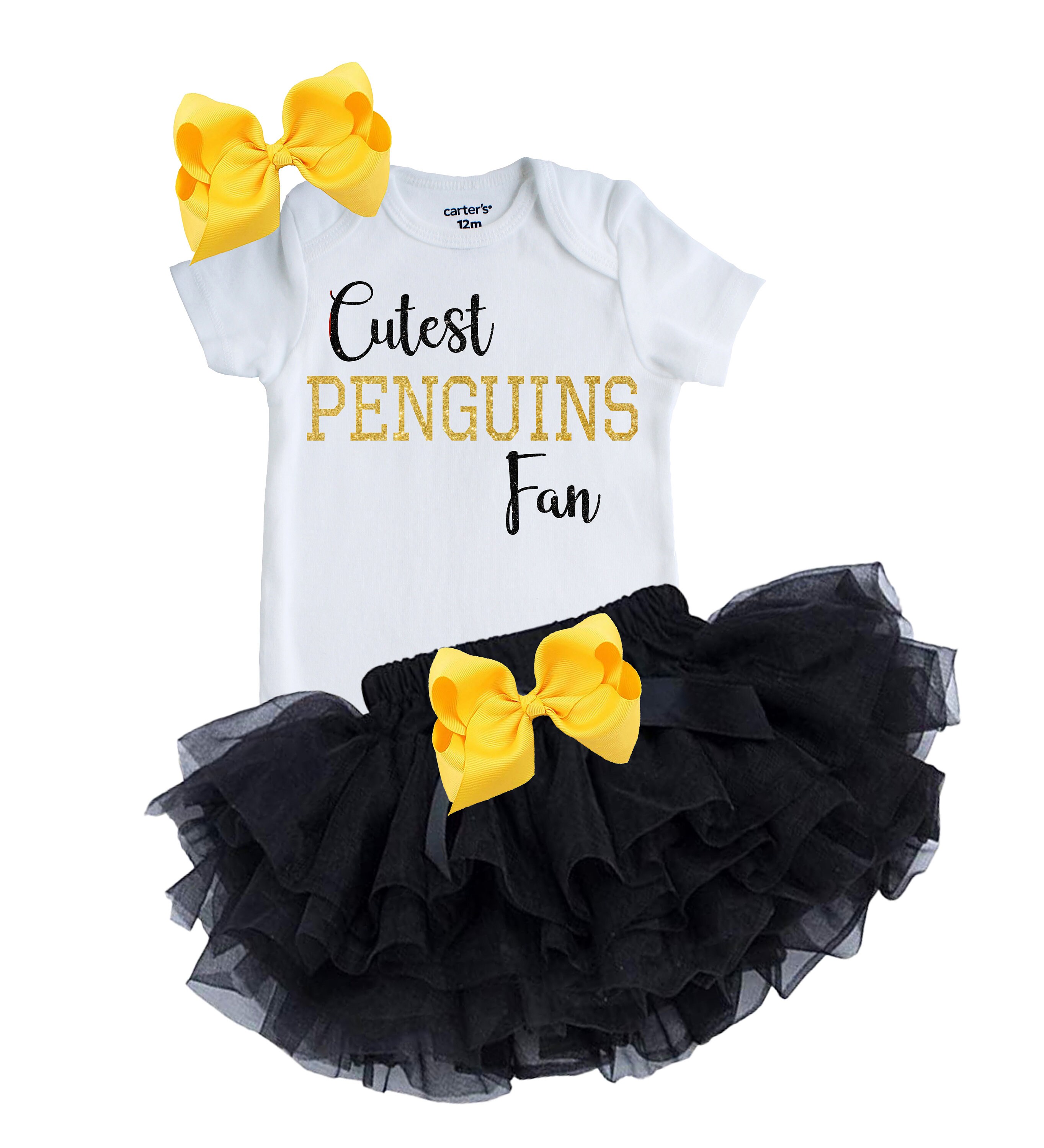 Cutest Penguins Fan Outfit Penguins Tutu Outfit Penguins - Etsy