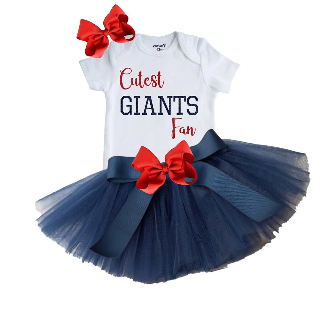 Giants Baby Outfit, Giants Girl's Outfit, Giants, Giants Newborn Outfit ...