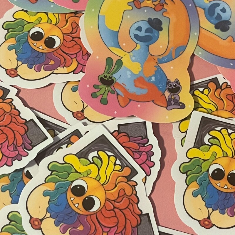 Poppy Playtime Sticker - Etsy
