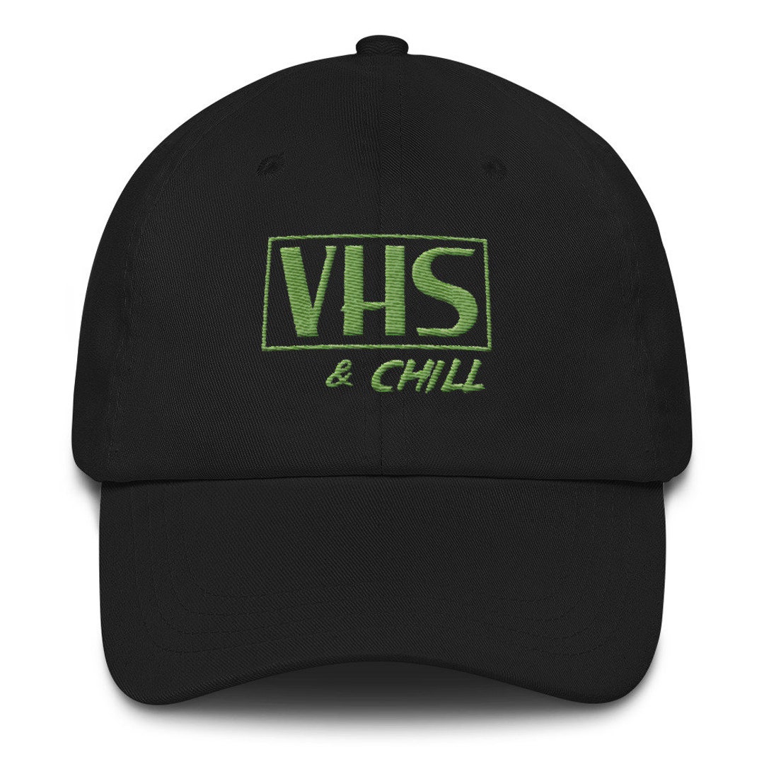 VHS & Chill Dad Hat - Etsy