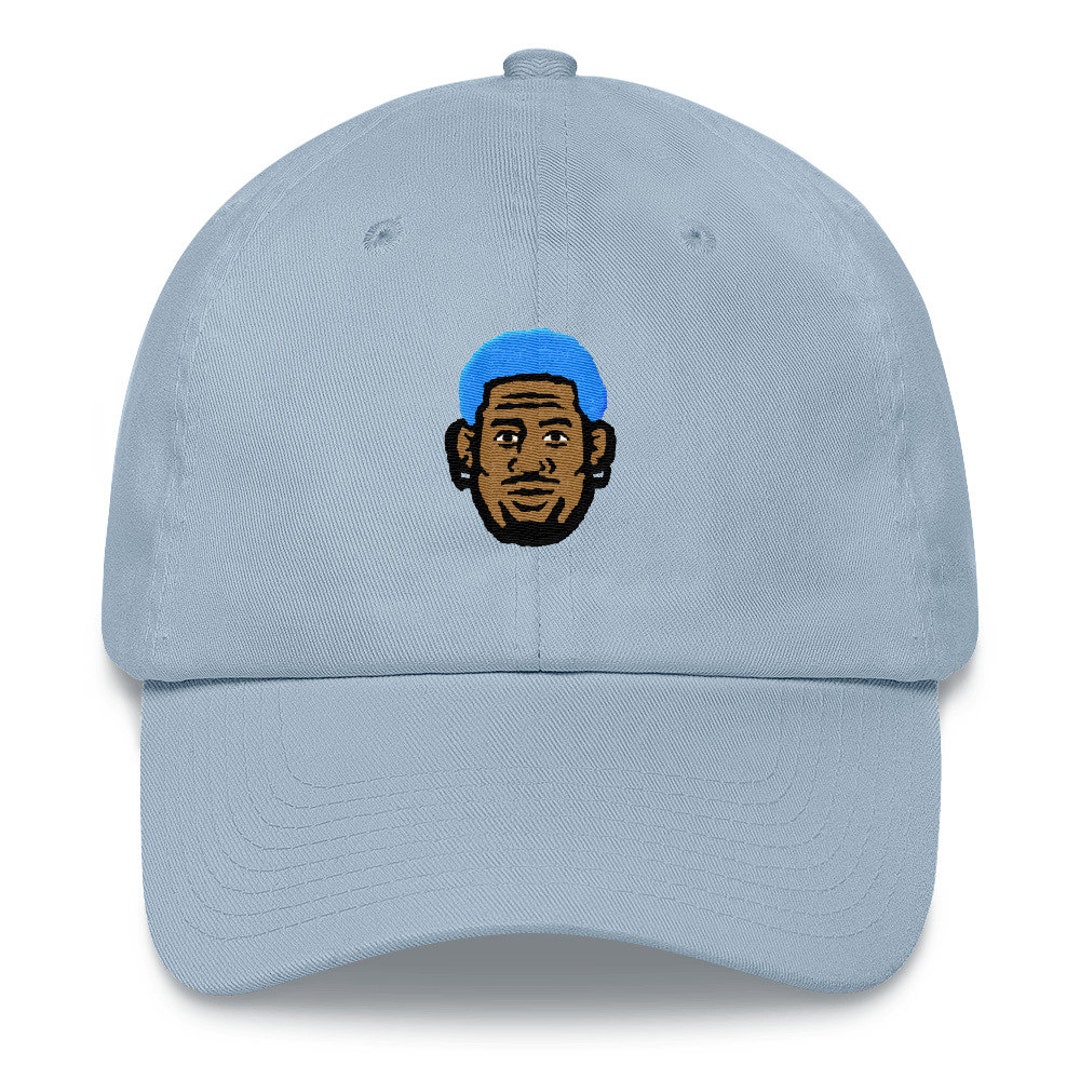 Dennis Rodman "the Worm" Blue Dad Hat - Etsy