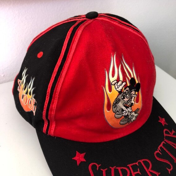 Vintage Disney Mickey Mouse Super Star Hat - Gem